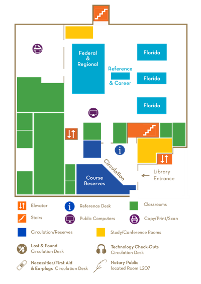 Research Center Maps | College of Law